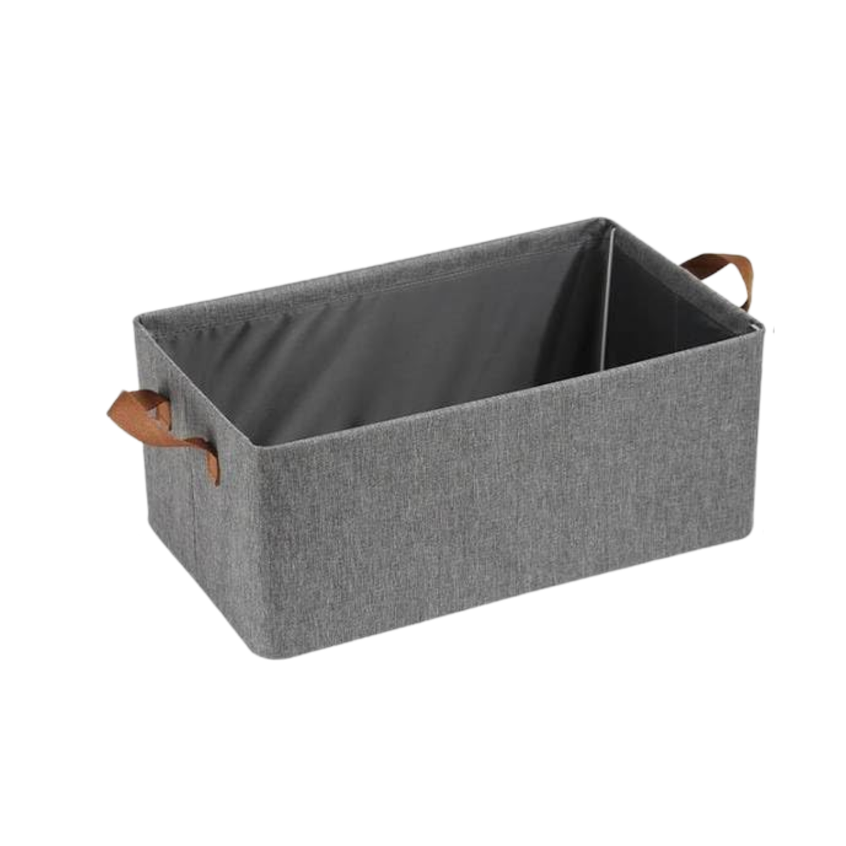 Modern Multi-Purpose 2 Handled Foldable Fabric Storage Box Organizer ...