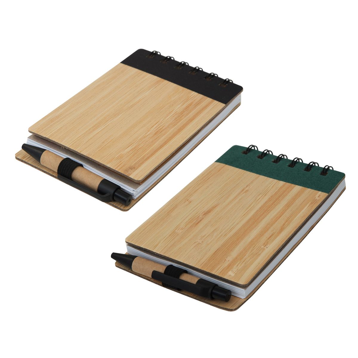 Marco Wood Notepad with Sticky Memo & Pen [2-Pack] | Shop Today. Get it ...