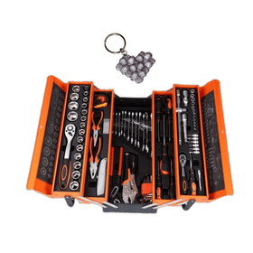 85 PC Tool Box Set With Metal Box AYI001-151 and handmade keyholder ...