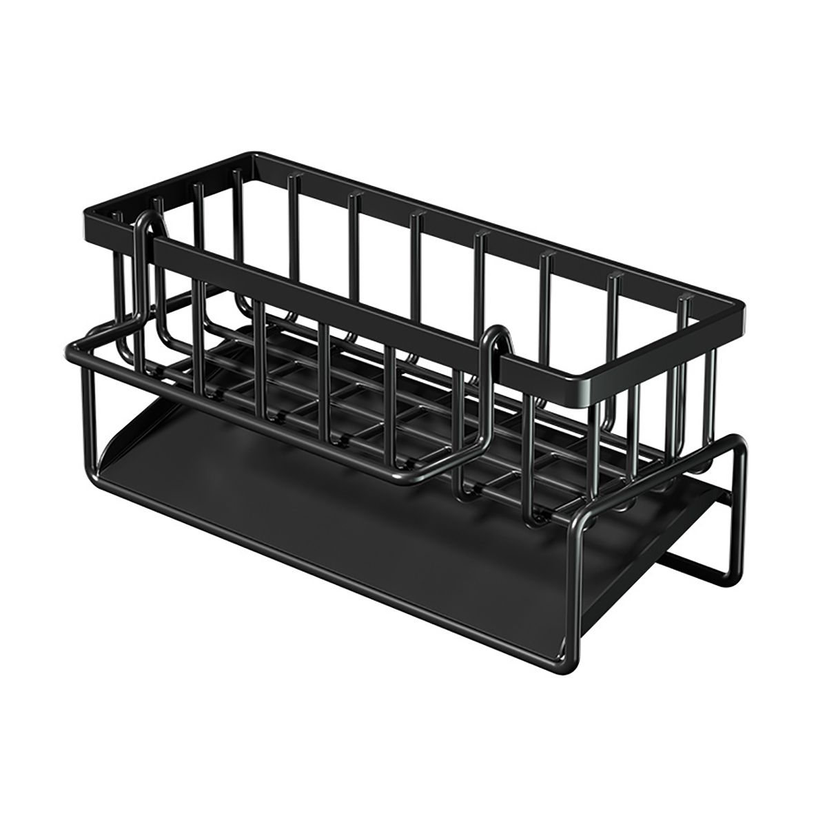 Kitchen Sink Organizer Rack Sponge Holder Metal Sink Sponge Caddy for ...