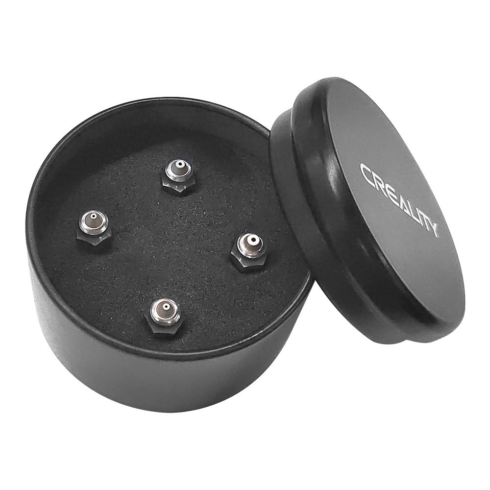 Creality High flow nozzle kit 4pc 0.4,0.6,0.8mm K1, K1 Max | Shop Today ...