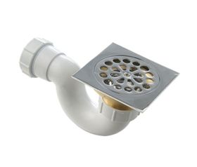 Exel 100mm Shower Trap - Square - Stainless Steel | Shop Today. Get it ...