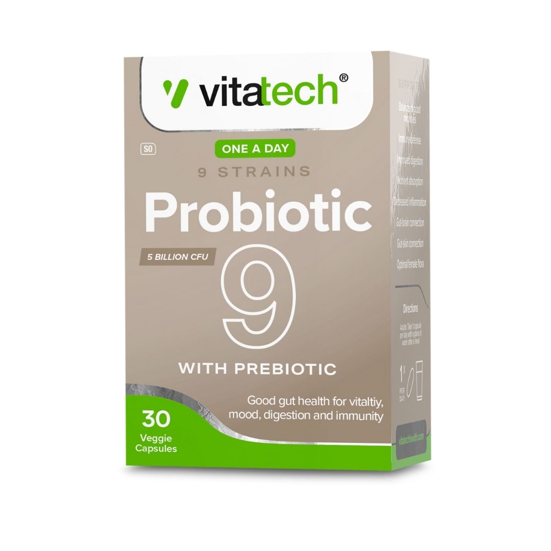 VITATECH Probiotic 9 30 Veggie capsules | Shop Today. Get it Tomorrow ...