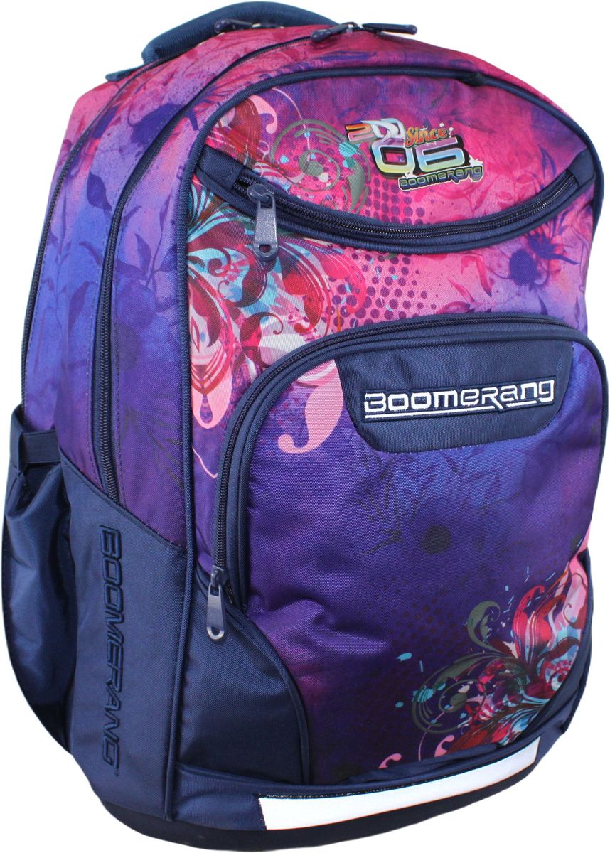 Boomerang Large Printed Poly Fabric Xbag Orthopaedic Backpack S-2090-03 ...