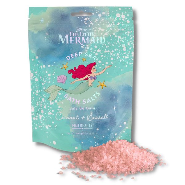 Disney Little Mermaid Bath Salts Coconut Sea Salt 350g By Mad
