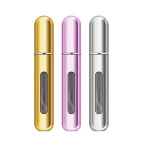 3Piece Shiny 8ml Refillable Mini Fragrance Spray Bottles | Shop Today ...