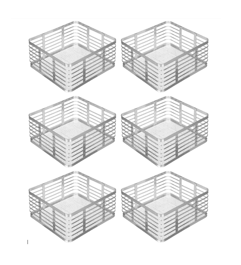 Chrome Wire Baskets 6 Piece Shop Today Get It Tomorrow Takealot