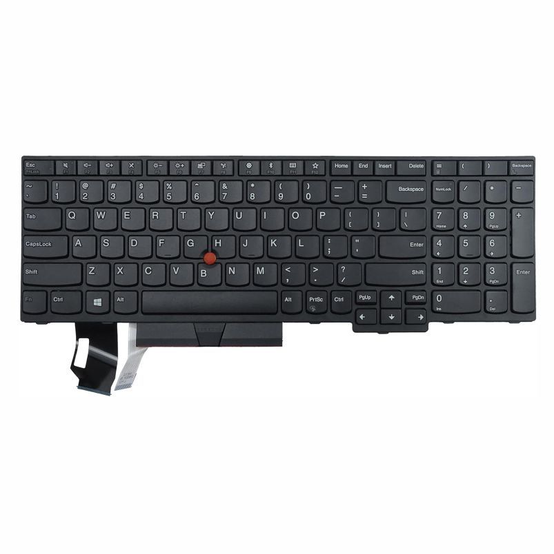Replacement Keyboard for Lenovo ThinkPad E580/90 L58 T590 P15S P52 P53 ...
