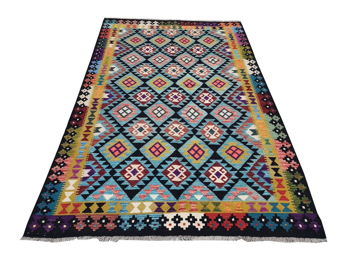Gorgeous Maimana Reversible Kilim - 297x201 cm | Shop Today. Get it ...