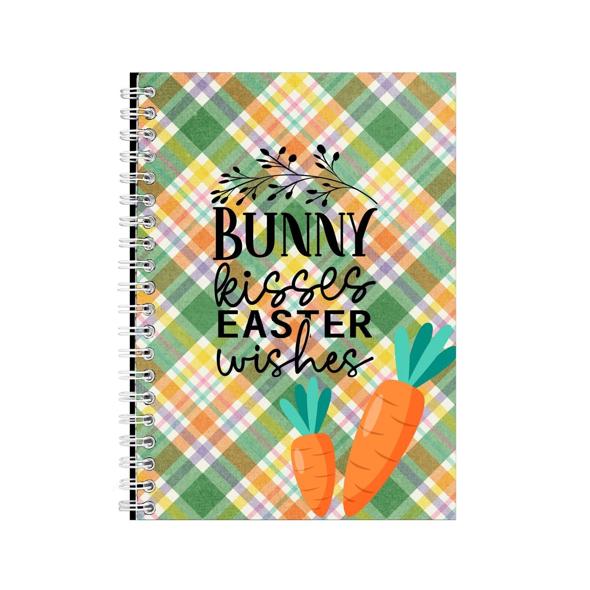 Bunny A5 Notebook Spiral and Lined Easter Graphic Design Notepad ...