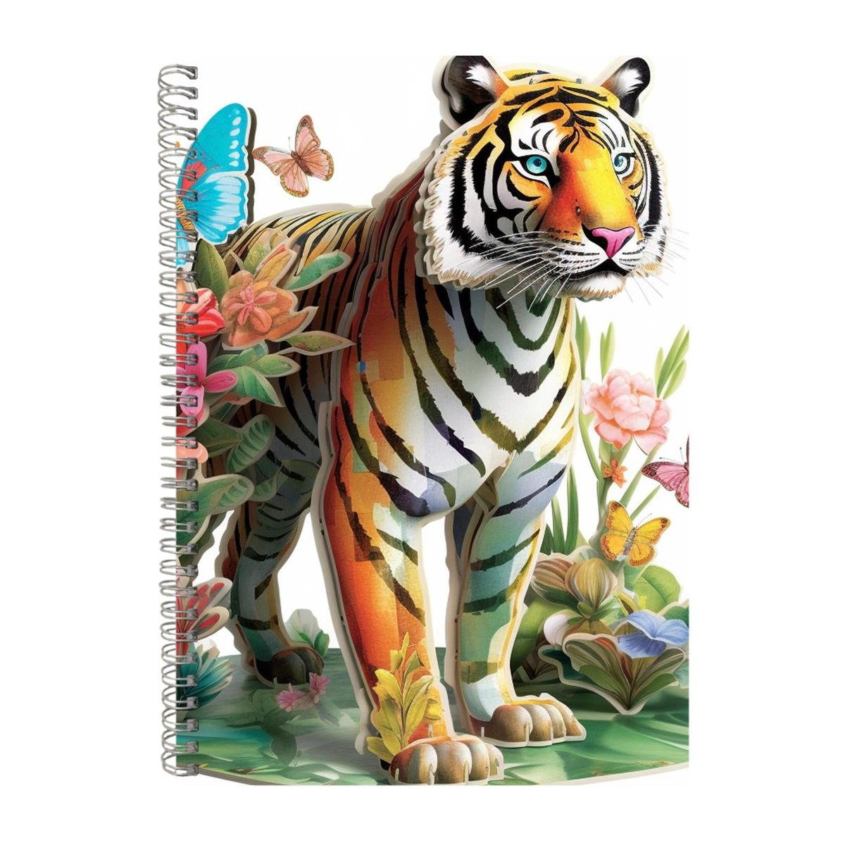 3D BENGAL TIGER 3 Notebook Gift Idea A4 Notepad Pad 103 | Shop Today ...