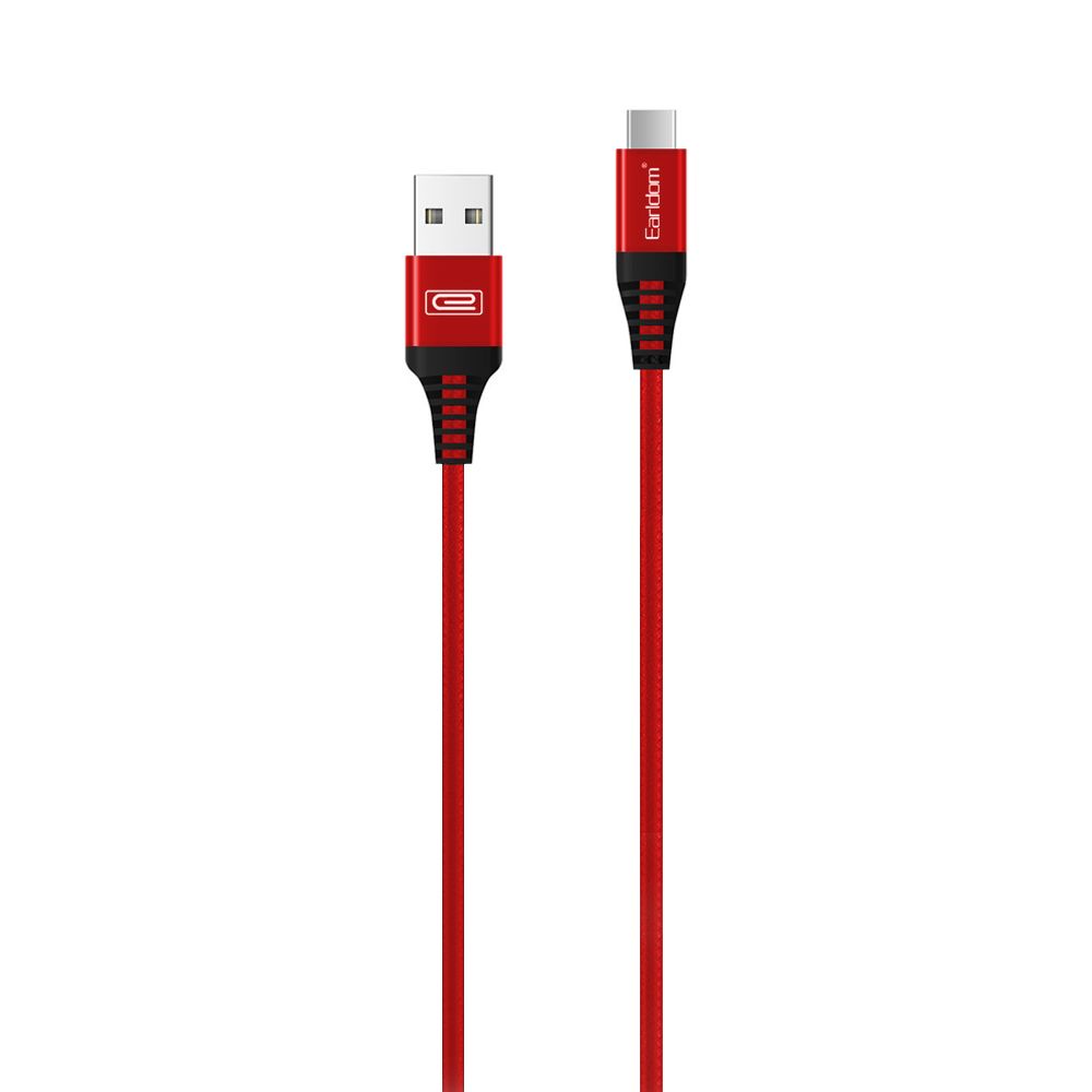 Earldom EC-038C Braided Type-C Cable 3m - Red | Shop Today. Get it ...