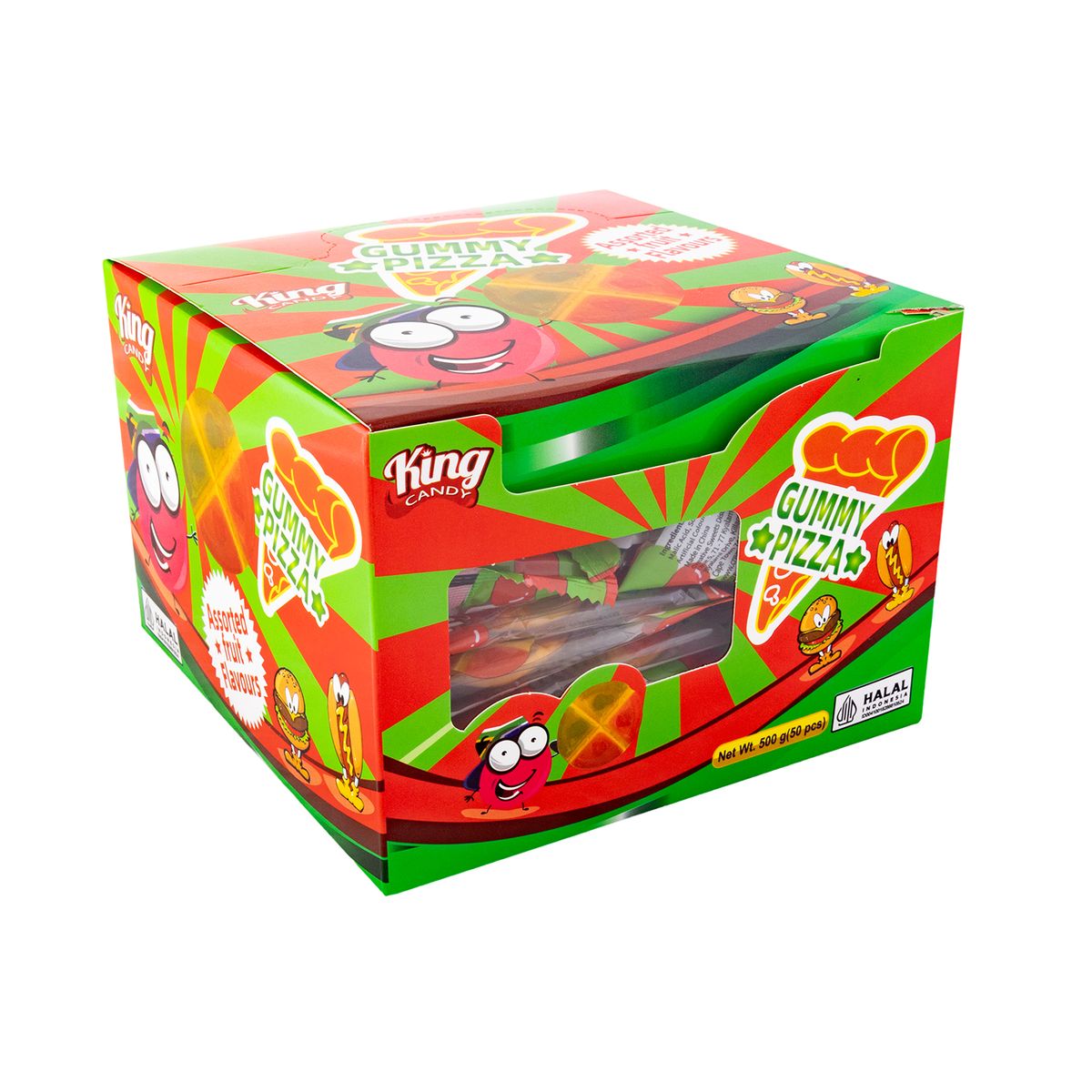 King Candy Gummy - Pizza (1 Pack) | Shop Today. Get it Tomorrow ...