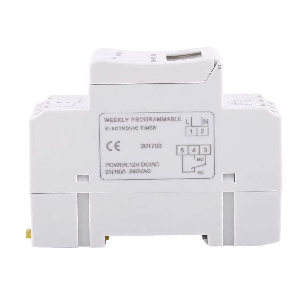 Programmable Relay Timer with LCD Display for Weekly Schedule | Shop Today. Get it Tomorrow ...
