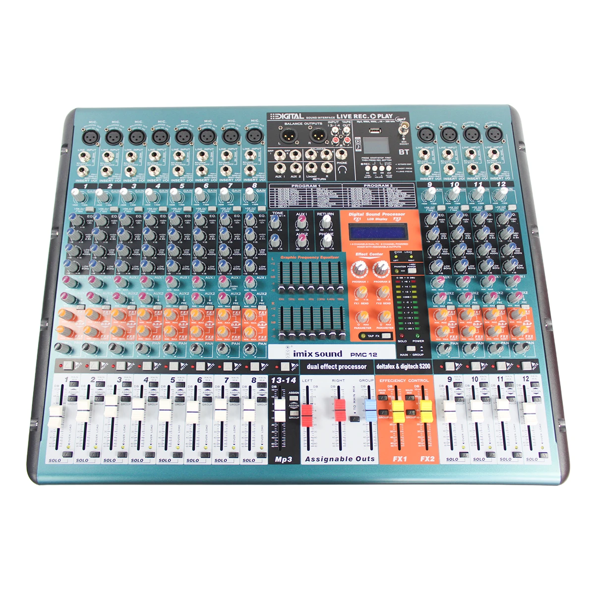 Imix PMC12 12 Channel Powered Mixer | Shop Today. Get it Tomorrow ...