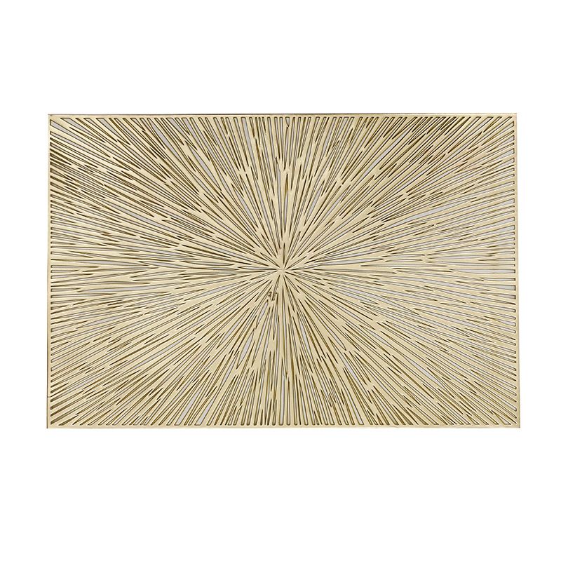 Placemats 45x30cm Pressed Vinyl Table Mates for Dining Table Set of 12 ...
