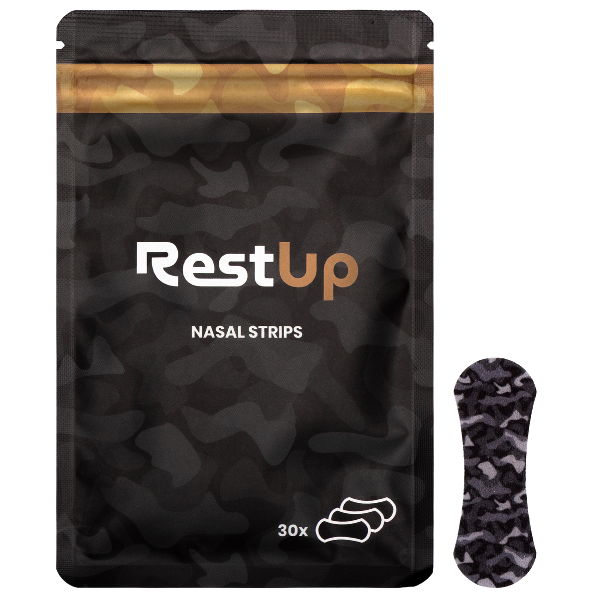 Nasal Strips - Athletic Breathing, Sleep Aid, Sinus Relief | Black Camo ...