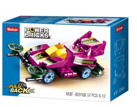Sluban Power Bricks Pull Back Car - 57 Piece | Shop Today. Get it ...