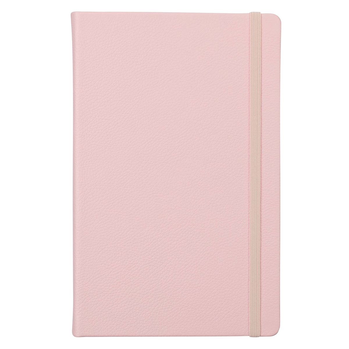 Leatherpress Quartz Pink Genuine African Leather Notebook | Shop Today ...