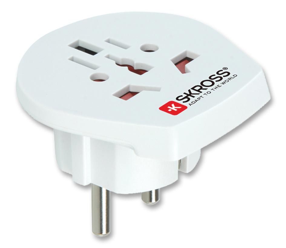 Skross (1.500211) Mains Adapter, Euro Plug, 16 A, White, 250 V | Shop ...