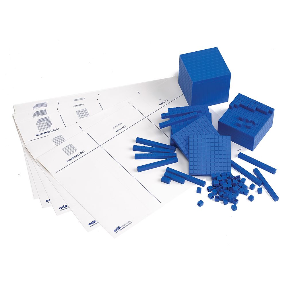 EDX Education Base Ten Student Mat: 1 Piece | Shop Today. Get it ...