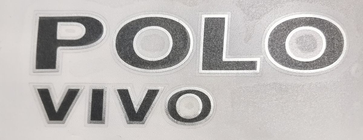 VW Polo Vivo - Compatible Tailgate Sticker | Shop Today. Get it ...