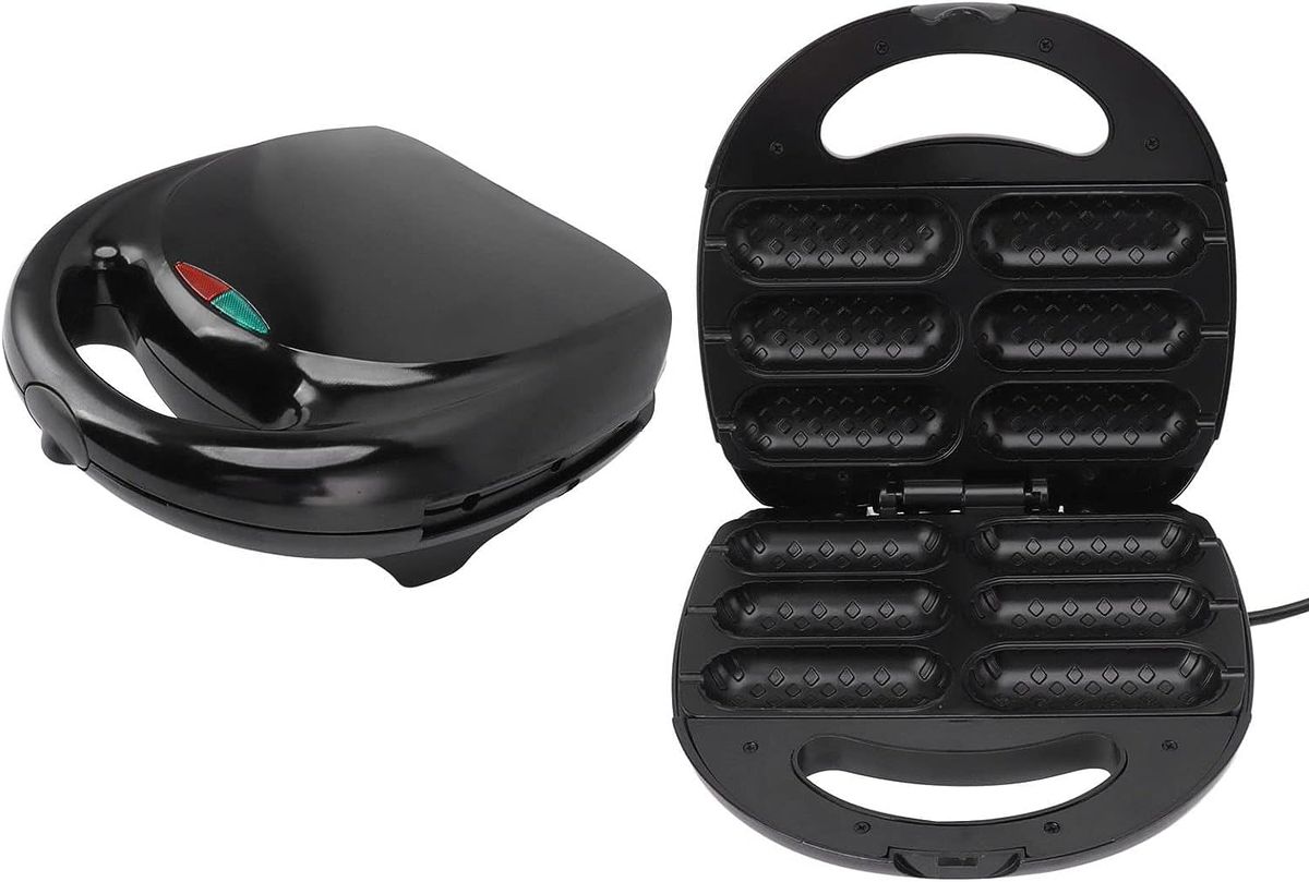 RAF Waffle Corn Hot Dog Maker 850watt-Black | Shop Today. Get it ...