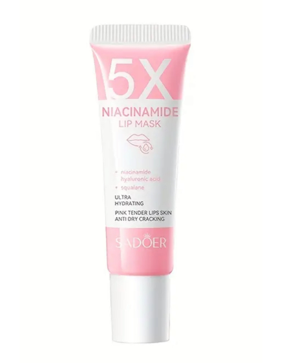 Sadoer Niacinamide Lip Mask - Intensive Night and Day Lip Brightener ...