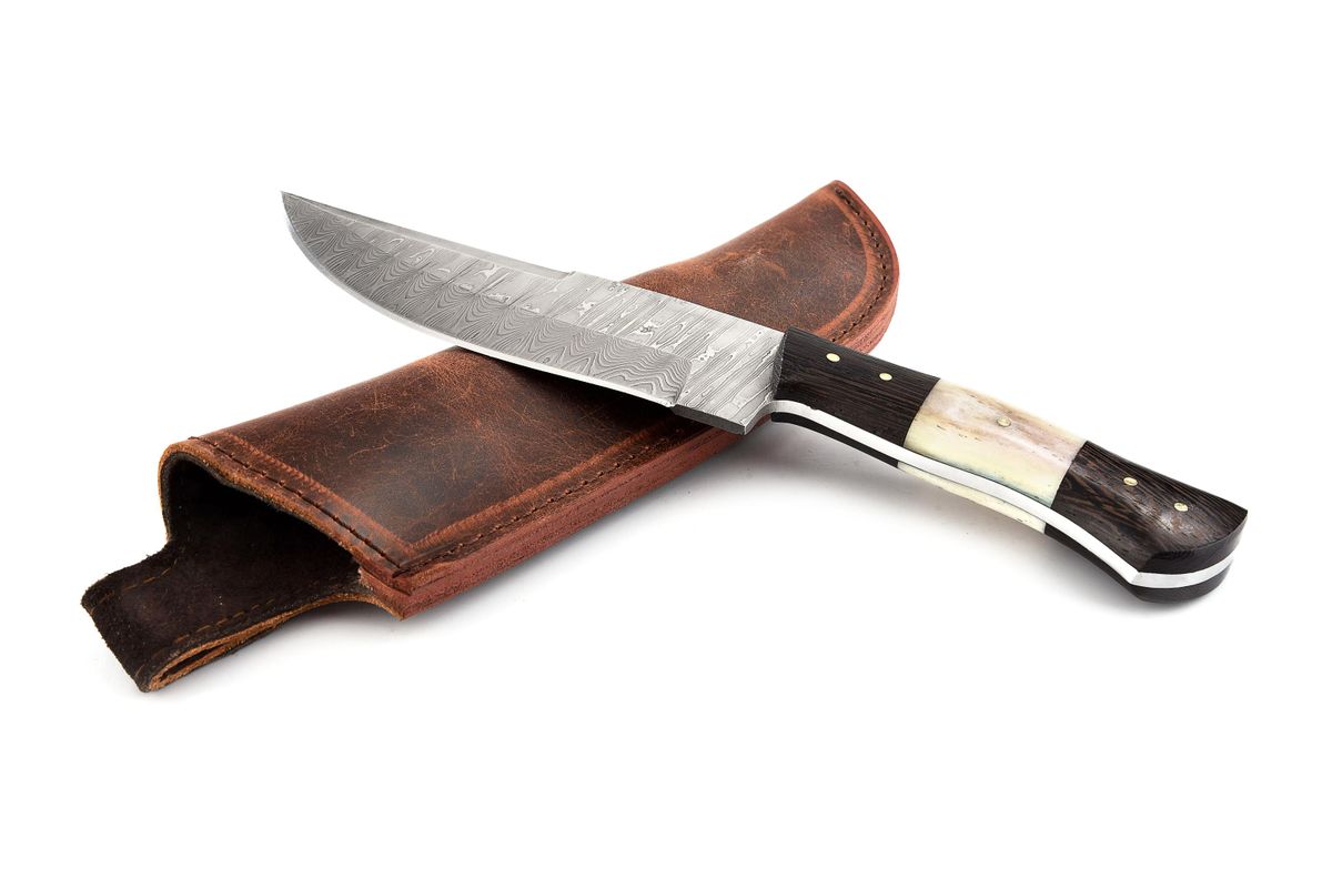 Koch Knives SDHK-023 Stainless Damascus Hunting Knife | Shop Today. Get ...
