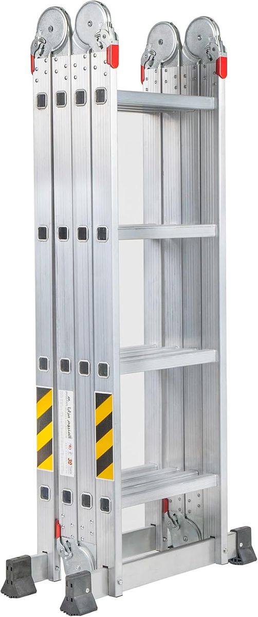 Aluminum Extension Ladder - Heavy-Duty, 16-Step, 4.9m Foldable | Shop ...