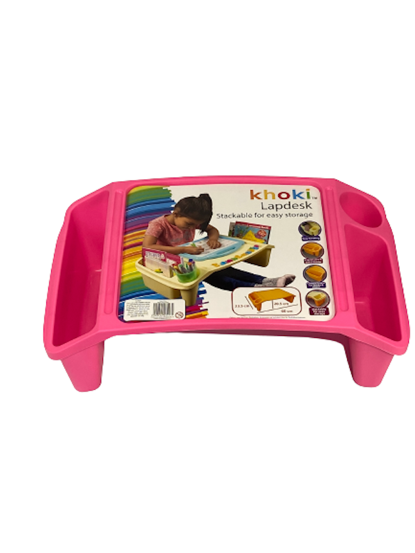 Khoki Portable Lap Desk with Built-in Storage Compartment | Shop Today ...