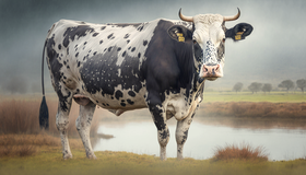 Canvas Wall Art - Fancy Artwork Nguni Cow - B1151 | Shop Today. Get it ...