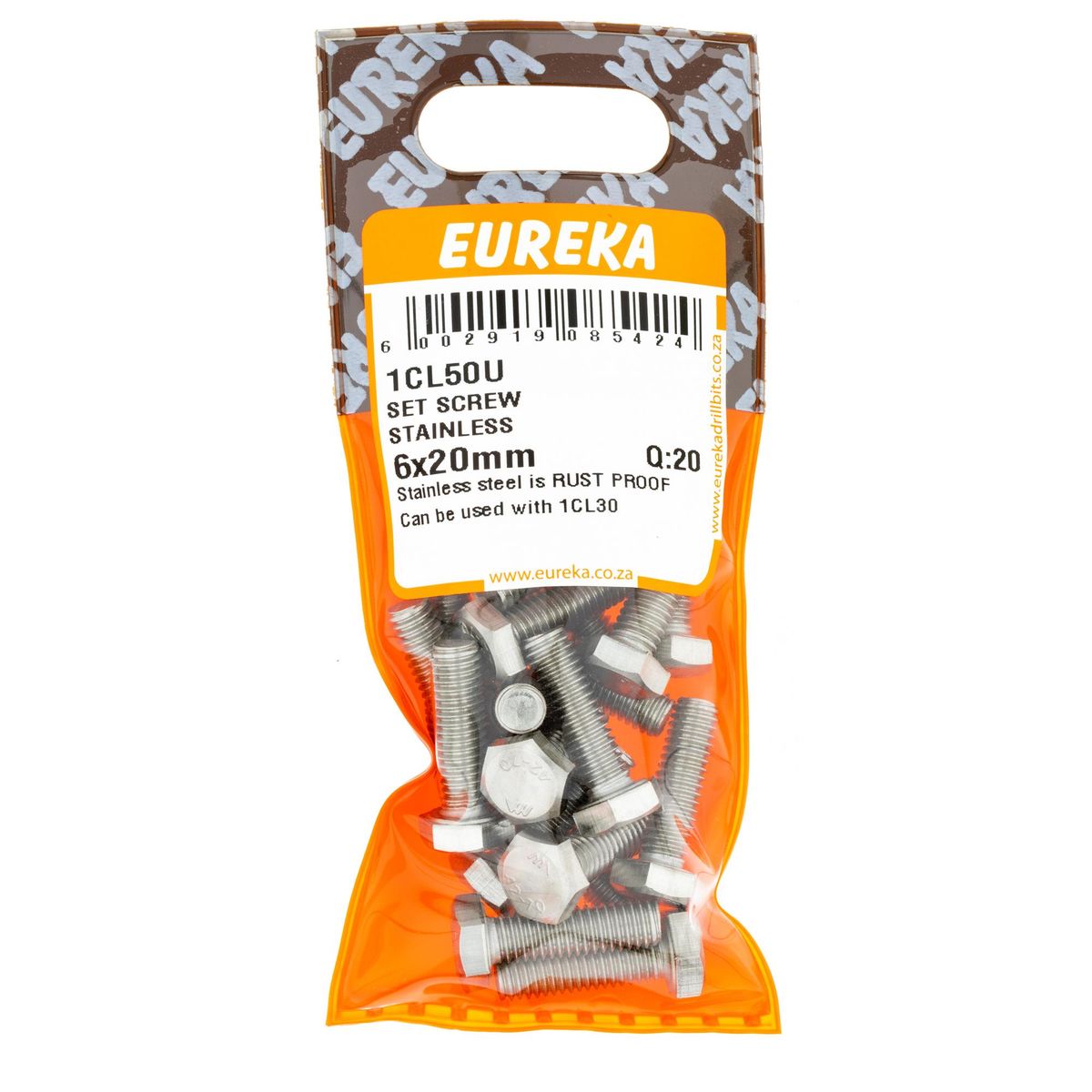 EUREKA Set Screw Stainless Steel 6 x 20mm Q:20 1CL50U | Shop Today. Get ...