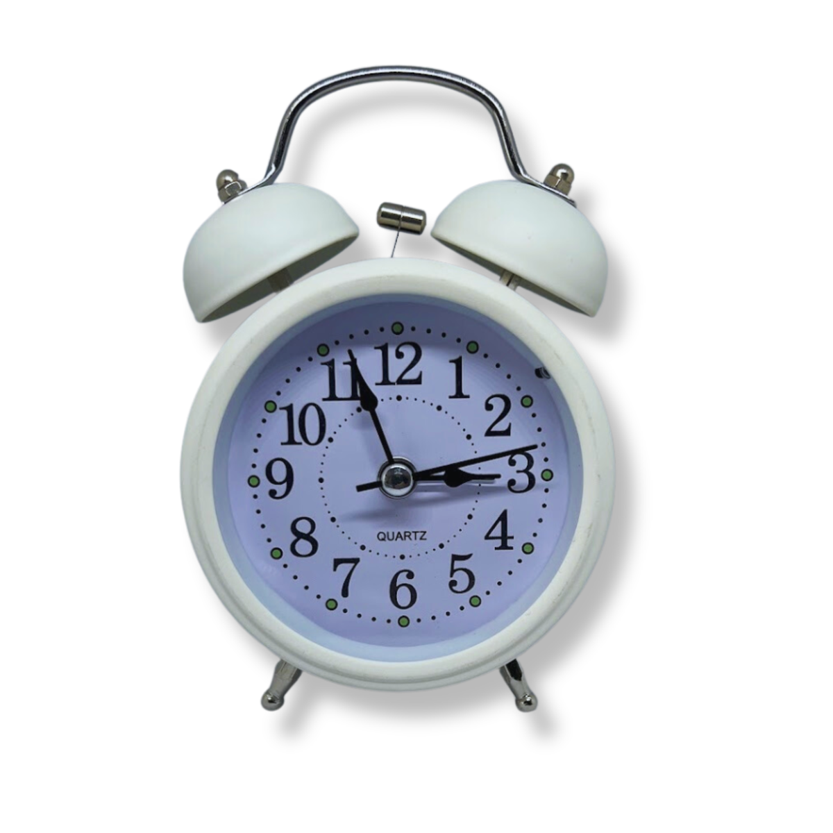 Stainless steel Battery Powered Analogue Alarm Clock | Shop Today. Get ...