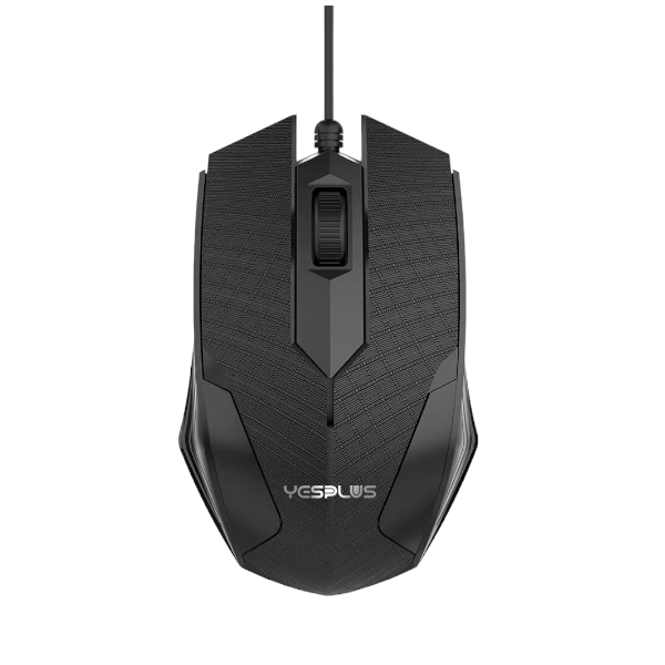 YesPlus - YS-1306 - Ergonomic Wired Mouse - Black | Shop Today. Get it ...