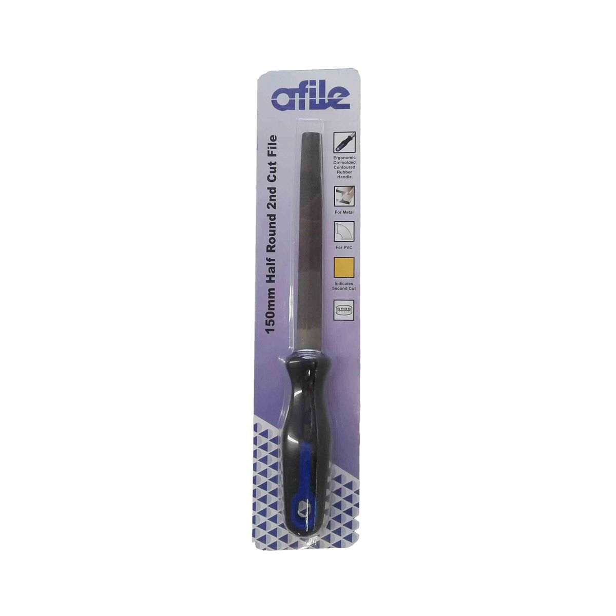Afile - Half Round 2nd Cut File - Handled - 150mm - 2 Pack | Shop Today ... Afile - Half Round 2nd Cut File - Handled - 150mm - 2 Pack | Shop Today ...