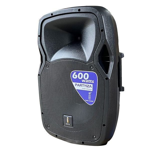 Imix Party 12A 2 X 12" Speakers + 2 x Speaker Stands + 1 x Microphone ...