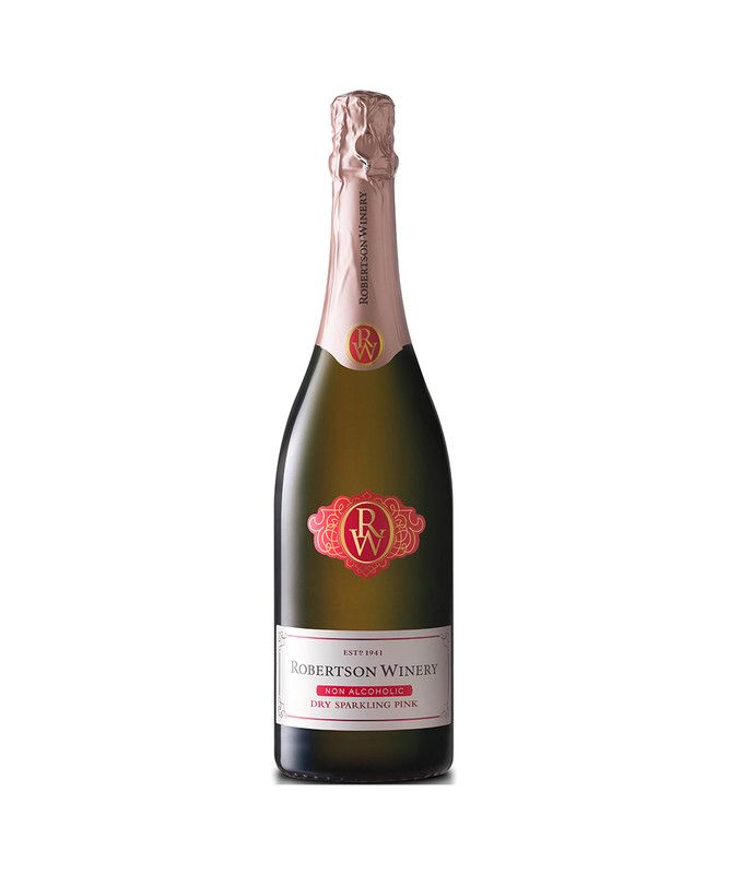 Robertson Winery - Non-Alcoholic Dry Sparkling Pink - 6 x 750ml | Shop ...