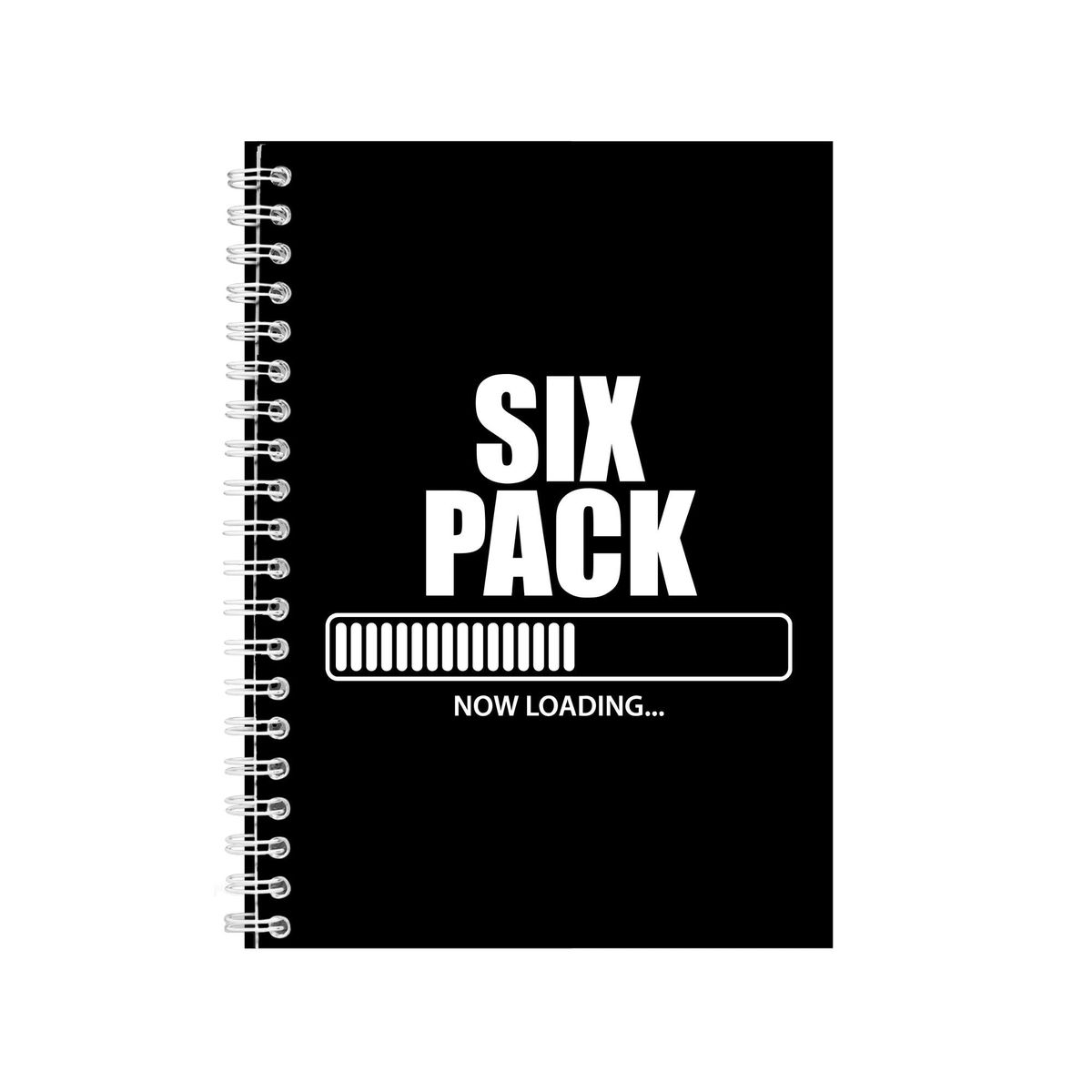 Workout Six Pack Loading Notebook Gift Idea Writing Book Notepad Pad 66 ...