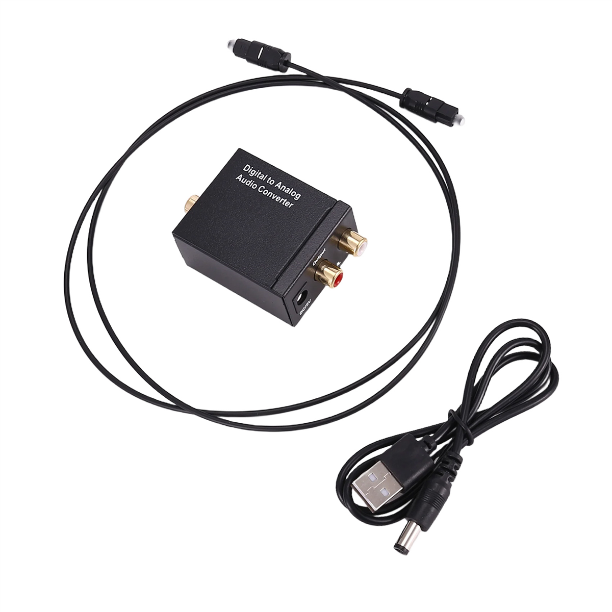 Digital to Analog Audio Converter Optical Fiber Audio Decoder | Shop ...