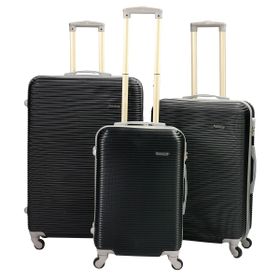 Mooistar ABS Luggage Set - Durable Hardshell, Spinner Wheels - Set of 3 ...
