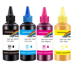 Ink for All Epson Models T6641/ T6642/ T6643/ T6644 Ink set- 4pack ...