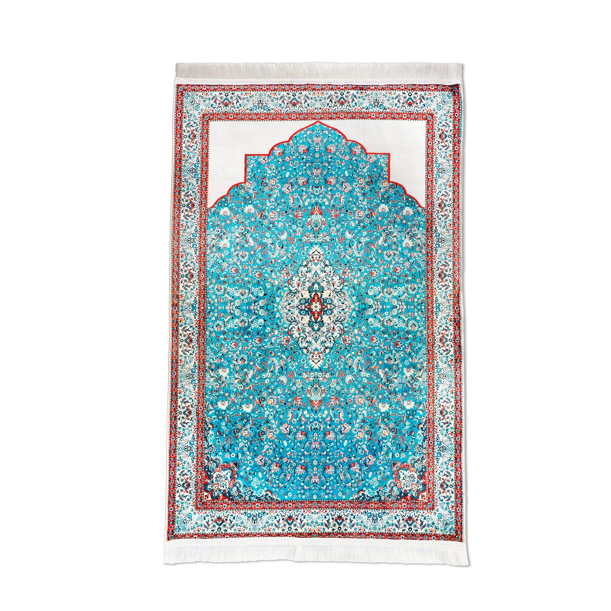 Prayer Rug - Colorful Floral Design, Soft Muslim Prayer Mat | Shop ...
