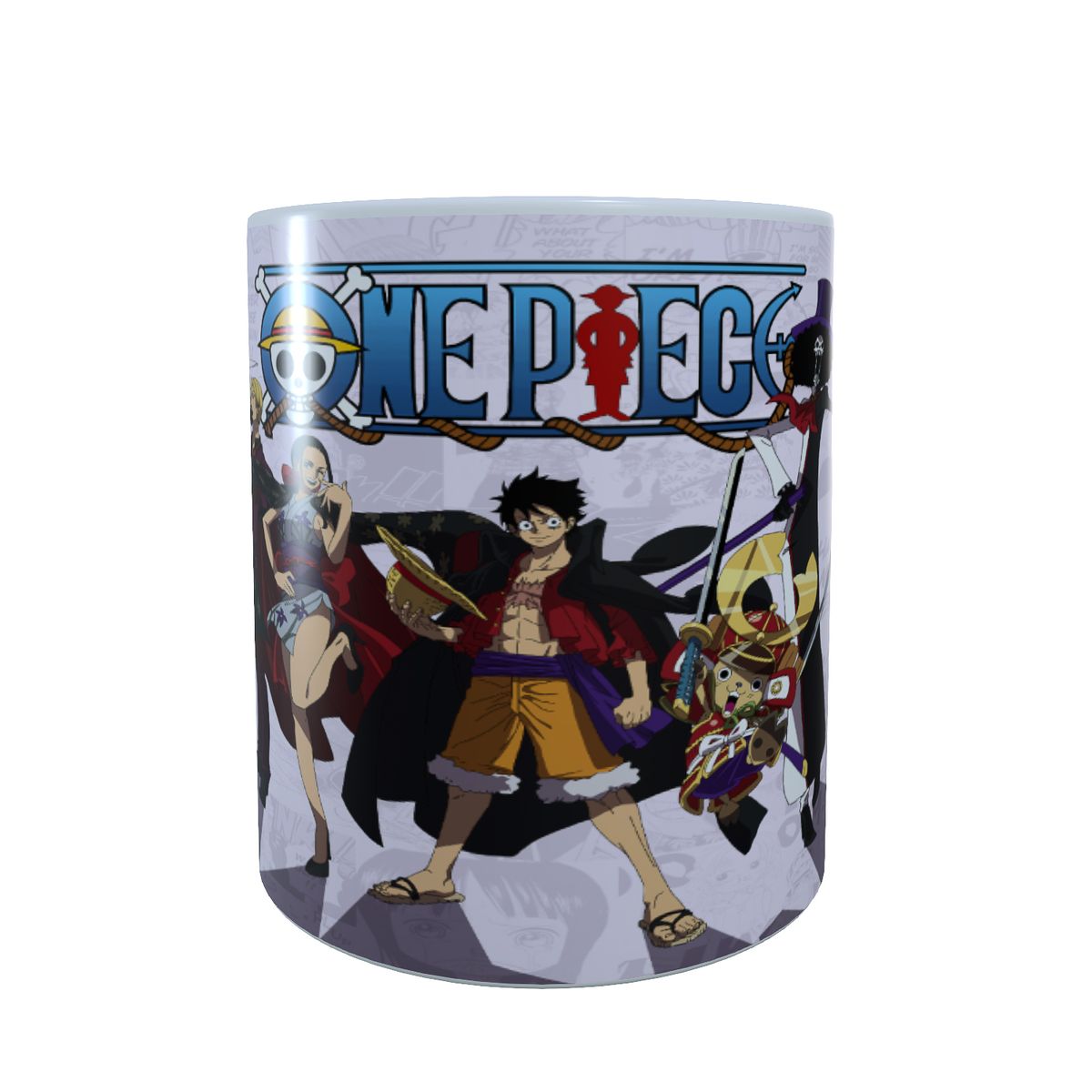 One Piece Manga Background - One Piece Coffee Mug | Shop Today. Get it ...