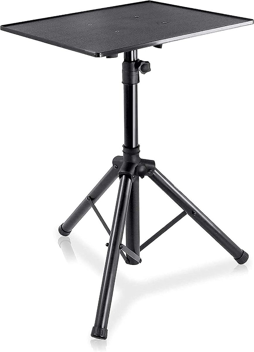 Laptop Projector Stand, Heavy Duty Tripod Height Adjustable (28 to ...
