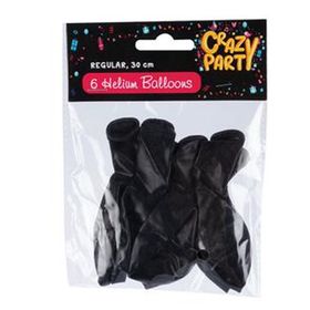 Balloons Helium Black - 6 Piece | Shop Today. Get it Tomorrow ...
