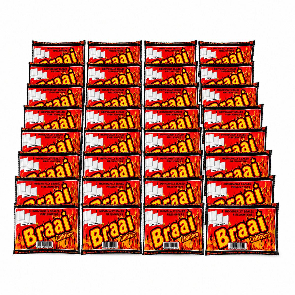 24 x Braai Lighters Firelighters Bulk pack - Individually Sealed | Shop ...