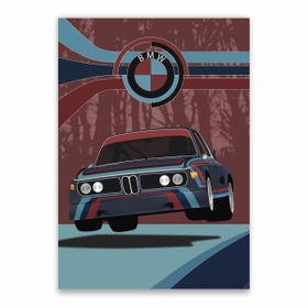 Vintage BMW Race Car Poster - A1 | Shop Today. Get it Tomorrow! | takealot.com