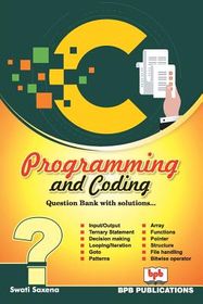 C Programming and Coding Question Bank with Solutions | Shop Today. Get ...