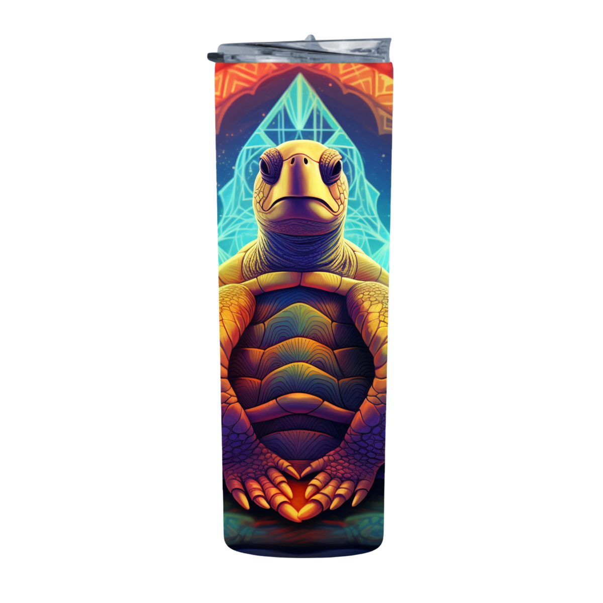 Psychedelic Sea Turtle 1 20 Oz Straight Skinny Tumbler 250 | Shop Today ...